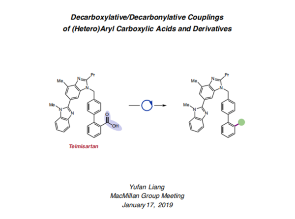 114. Decarboxylative/Decarbonylative Couplings of (Hetero)Aryl ...